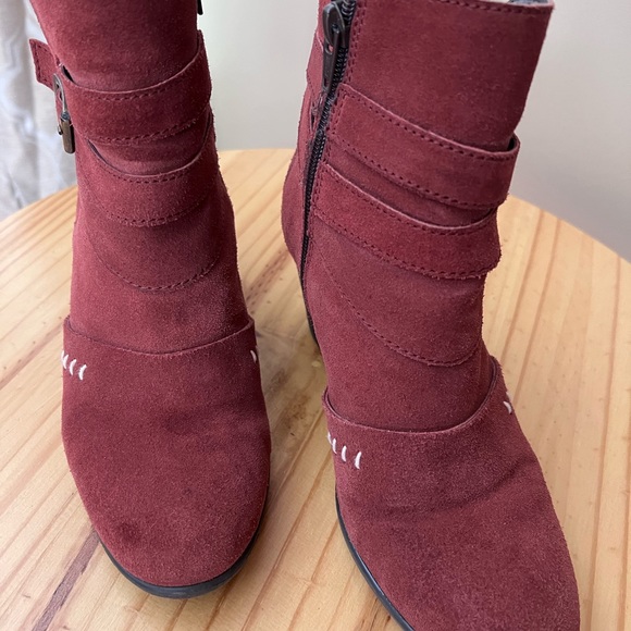 Sundance | Shoes | Sundance Boots Swayd Burnt Red Maroon In Color With ...